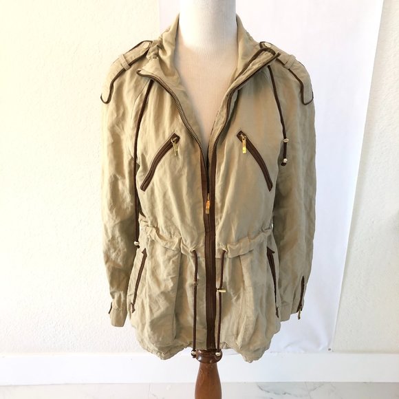 Zara | Jackets & Coats | Zara Basic Flowing Safari Utility Jacket ...
